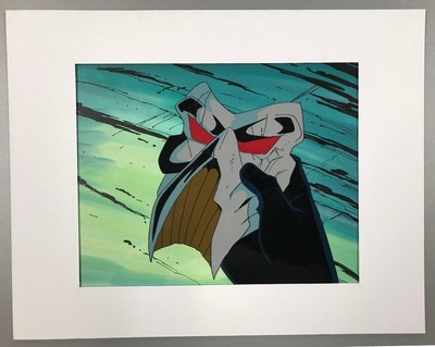 GI Joe Extreme- Iron Klaw Mask Production Animation Cel w/Original ...