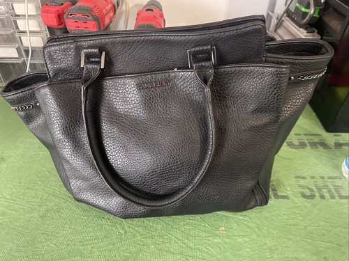 Sam & Libby Large Purse Black Leather - Gem