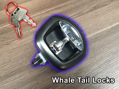 Whale Tail Lock / Compression Lock - Black with Chrome Handle - Heavy ...