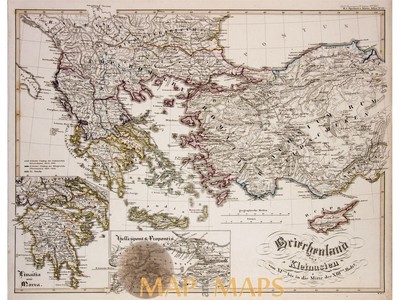 1900-Now - Greece Map Admiralty Chart From 2009