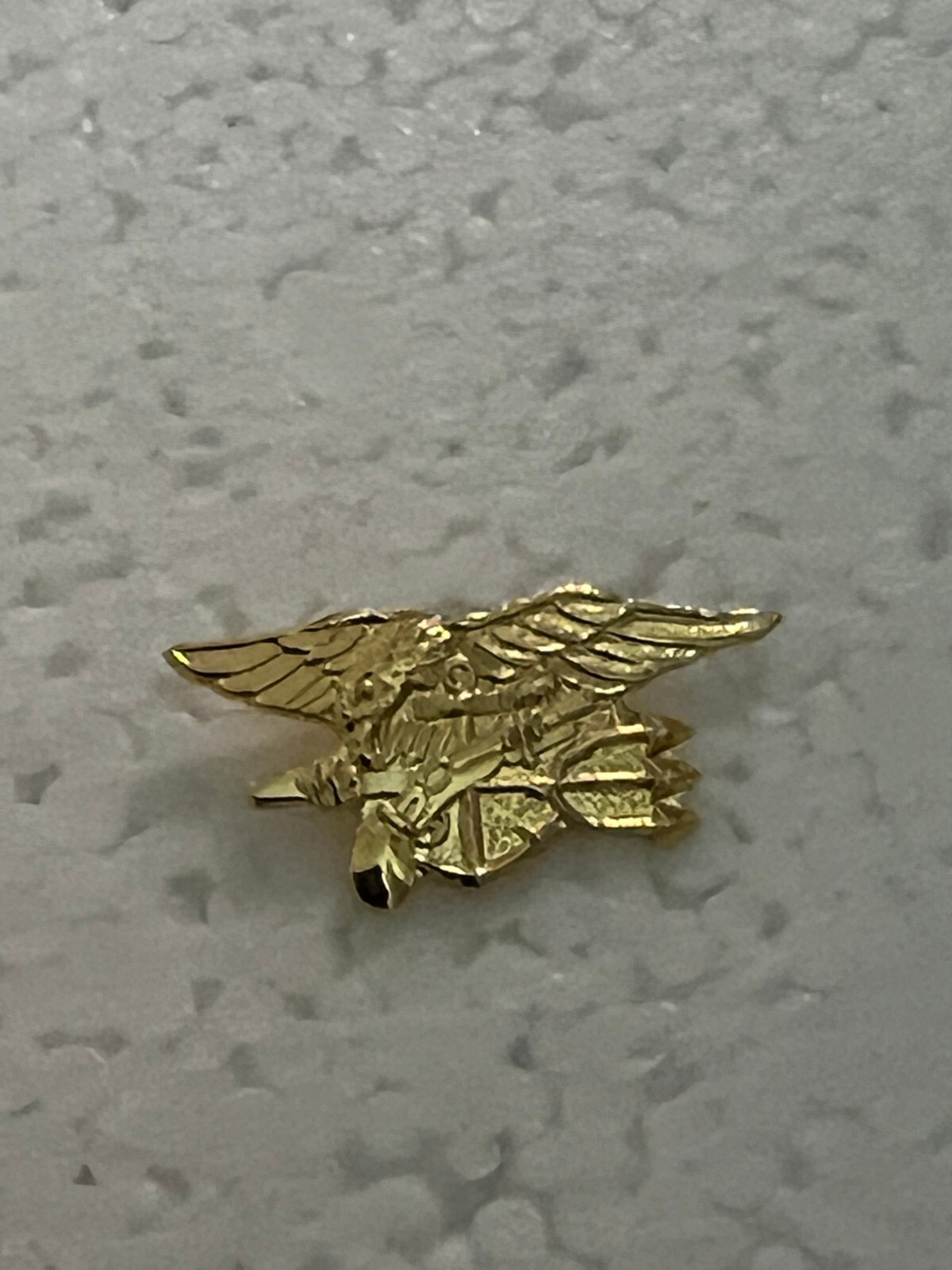 US NAVY SEAL GOLD HAT PIN MEASURES 1 AND 1/8TH INCHES | eBay