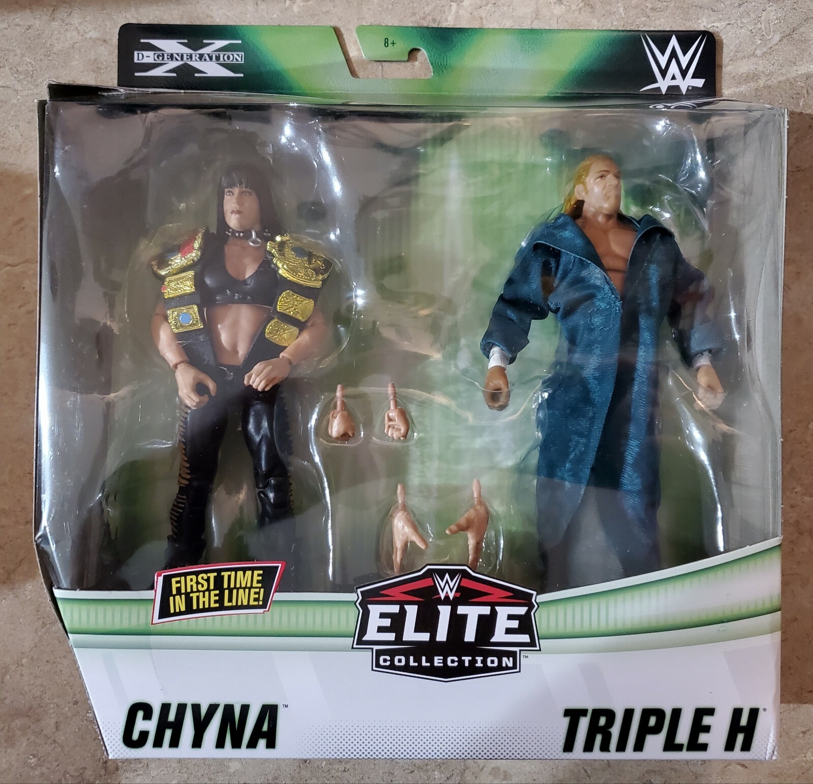 WWE Chyna & Triple H D-Generation X DX Elite Collection 2 Battle Pack ...