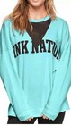 Victoria's Secret PINK NATION Campus Mesh Sweatshirt Limited Edition ...