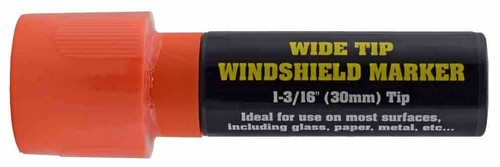 30mm Wide Tip Windshield Markers - Works On Most Surfaces - Glass ...