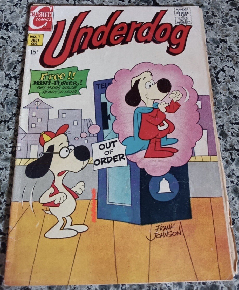 UNDERDOG #1 - 1ST App of UNDERDOG 1970 | eBay