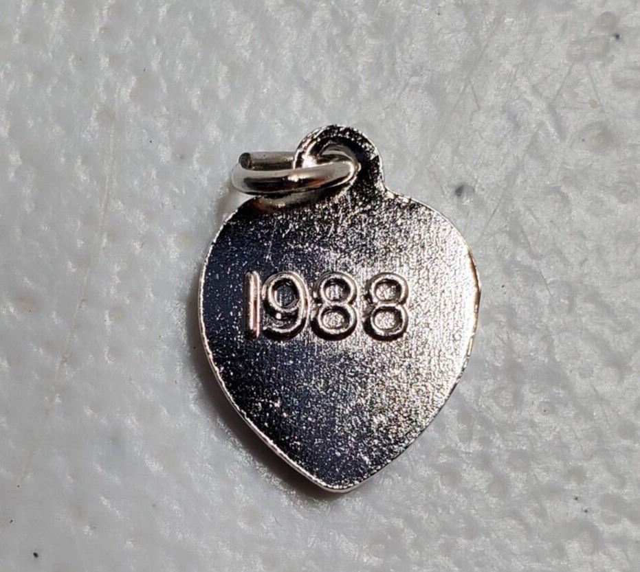 Vintage Blue Color Beta Sigma Phi Sorority Service Charm Bracelet 1988 ...