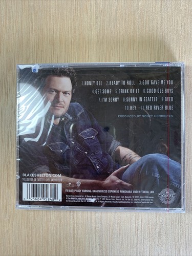 Red River Blue by Blake Shelton (CD, Jul-2011, Warner Bros.) Brand New ...