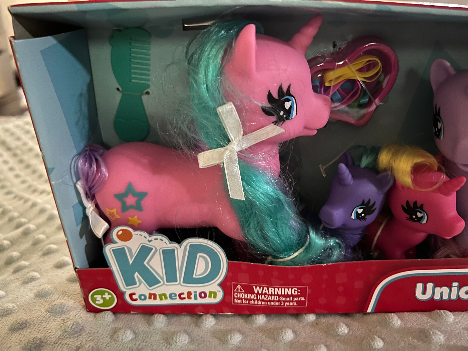 Kid Connection 16 PC Unicorn Set Brush Comb Pony Purple Pink Girl Gift ...