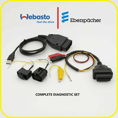 HEATERS DIAGNOSTIC USB INTERFACE Eberspacher Espar Edith & Webasto ...