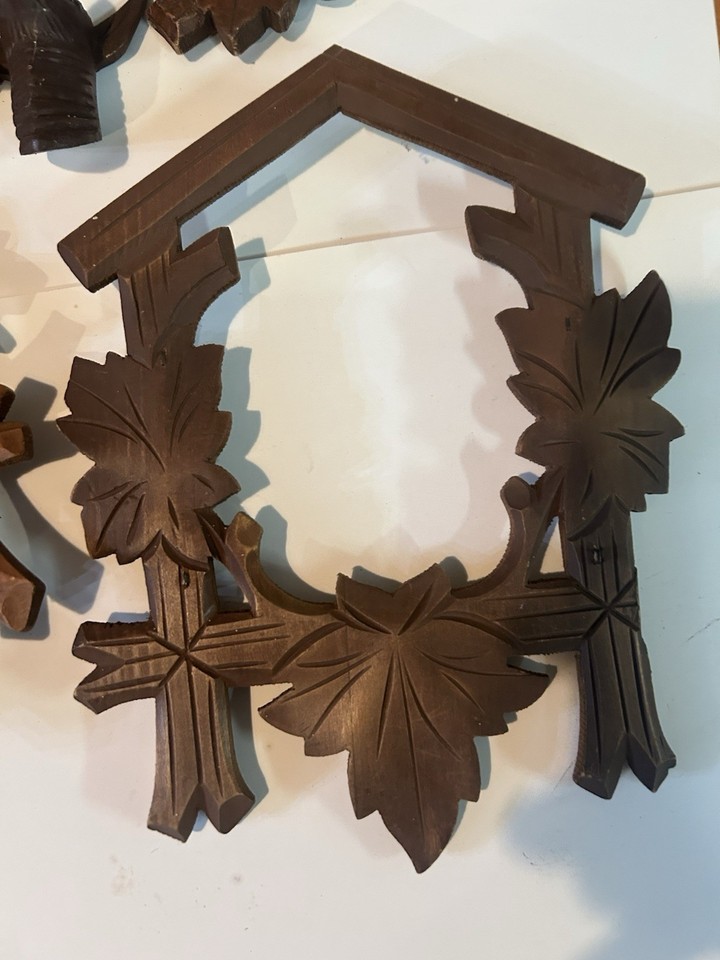 Cuckoo Clock Frame And Crowns | eBay