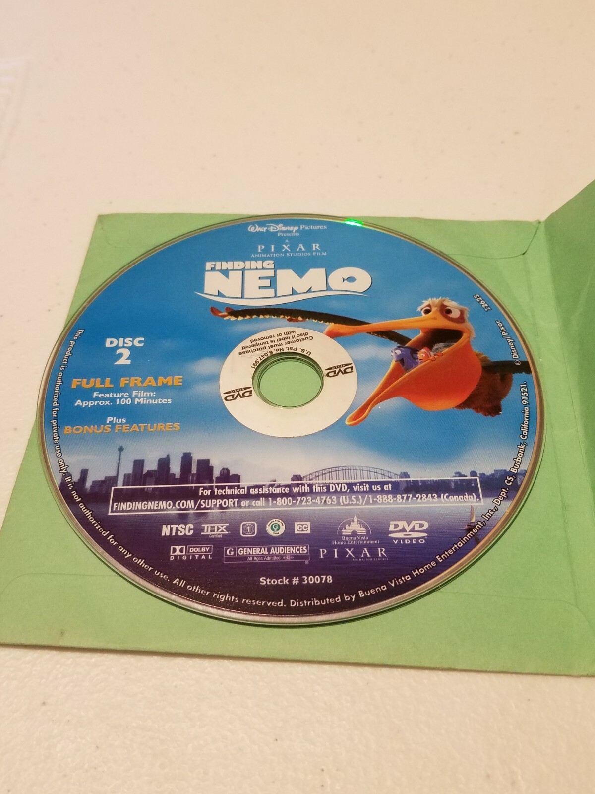Finding Nemo Dvd Menu Disc 2