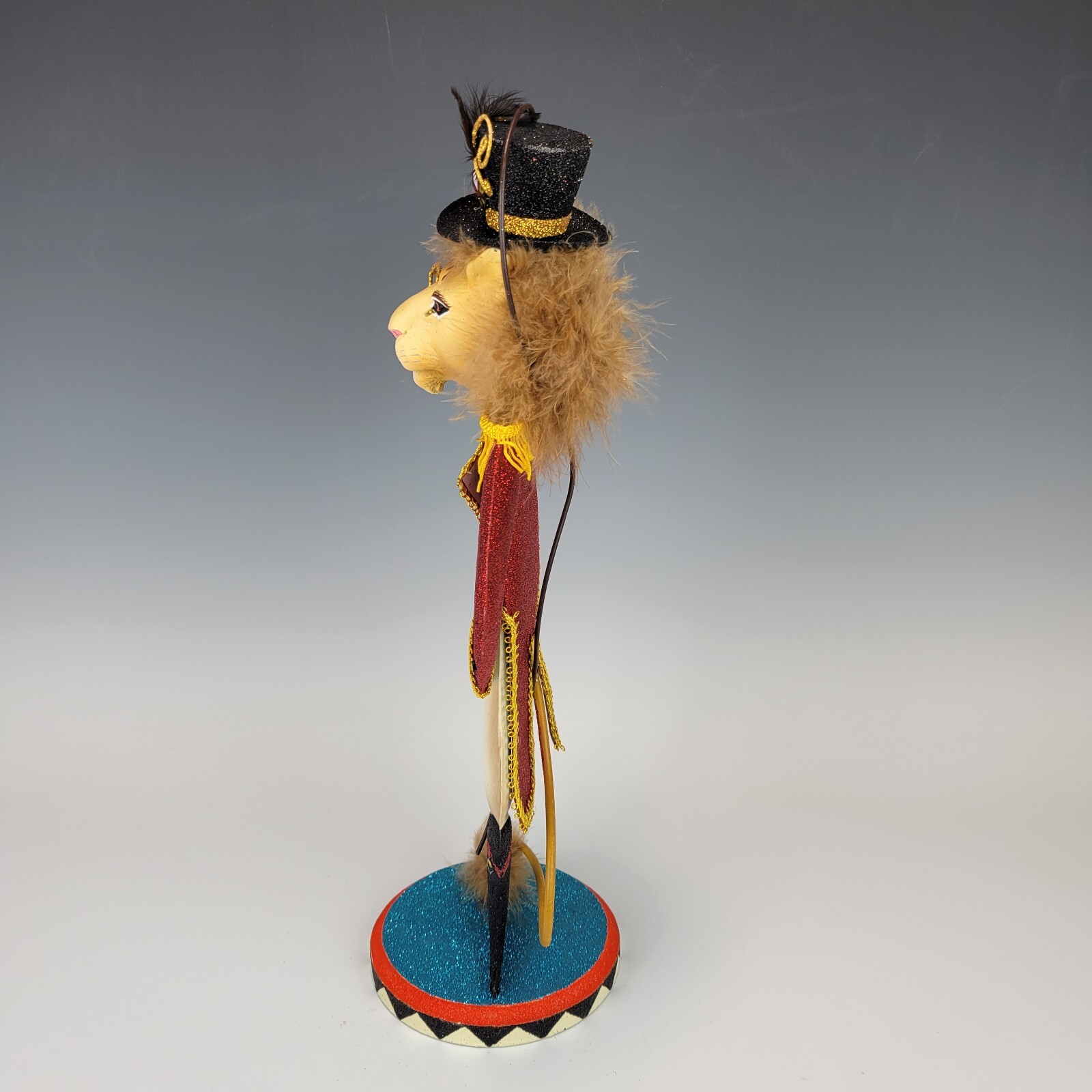 Pier 1 Halloween Enchanted Circus Ringmaster Lion Tamer Metal Sculpture ...