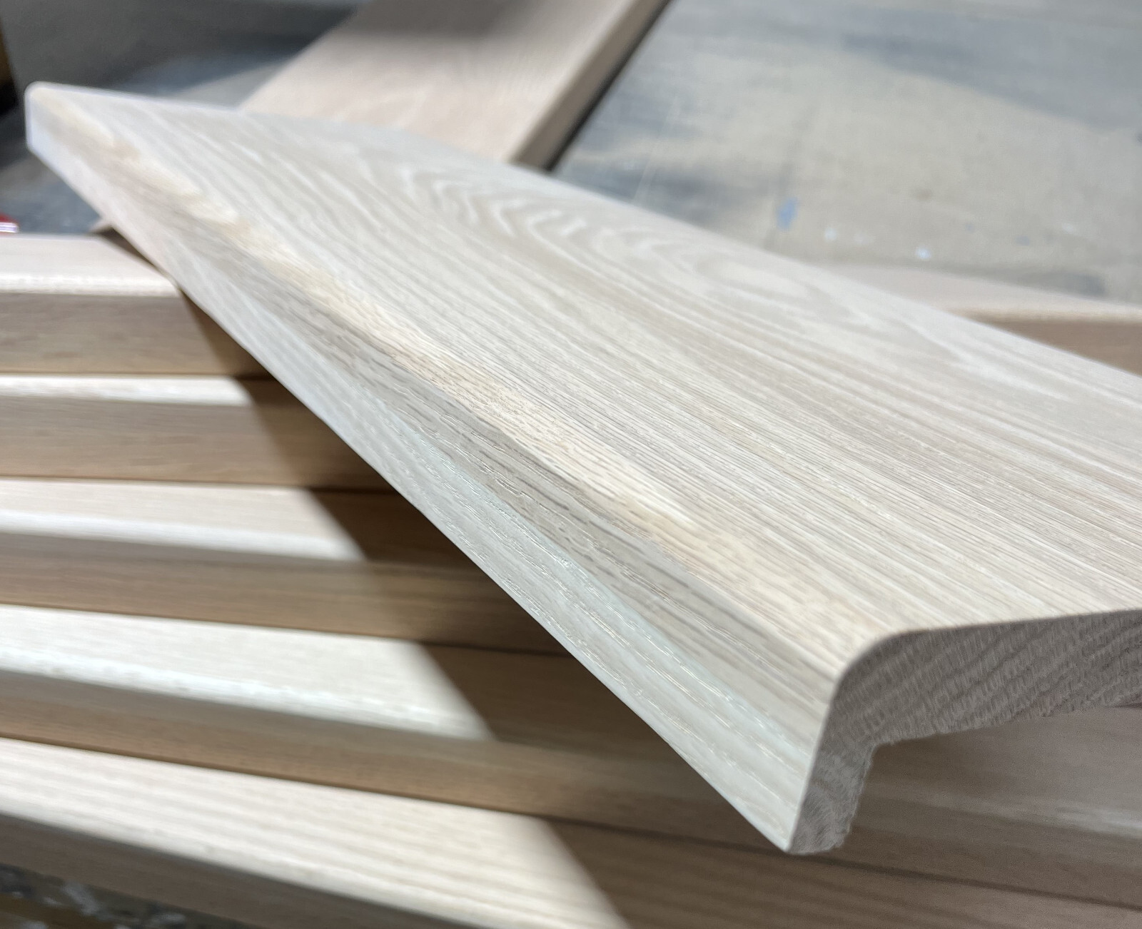Solid Oak Stair Cladding And Riser Replacement 20x255x1000mm | eBay UK