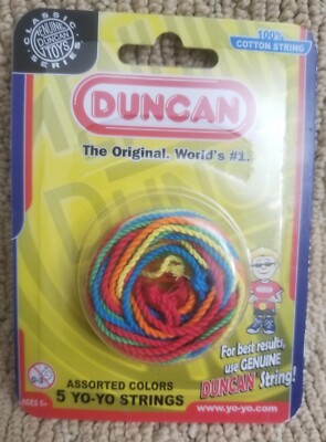 Duncan 5 Pack Cotton Yo-Yo Strings - Multicolor | eBay