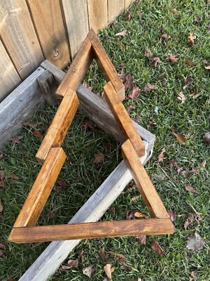 Stained Wooden 2x4 Christmas Tree | eBay