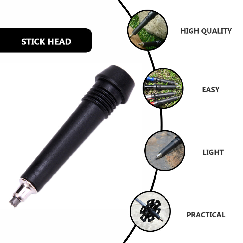 4pcs Trekking Pole Parts Collapsible Hiking Pole Telescopic Hiking Pole ...