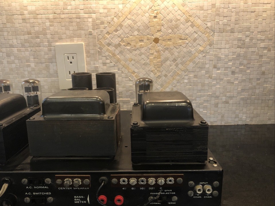Heathkit AA-121 Daystrom 40 WPC Stereo Tube Amplifier Just Serviced ...