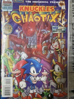 Knuckles' Chaotix #1 NM ; Archie Accoustique The Hedgehog N/M Très Haut ...