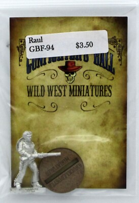 Knuckleduster GBF94 Raul (Gunfighter's Ball) Old West Hired Gun ...