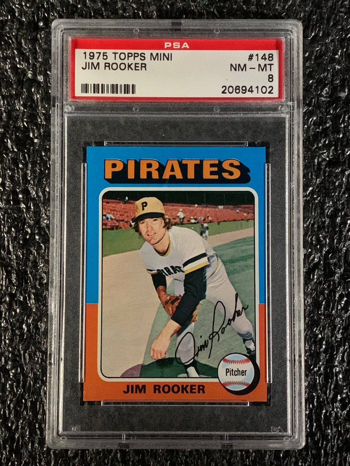 1975 Topps Mini #148 Jim Rooker PSA 8 | eBay