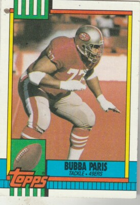 FREE SHIPPING-MINT-1990 Topps #27 Bubba Paris San Francisco 49ers +BONUS CARDS | eBay