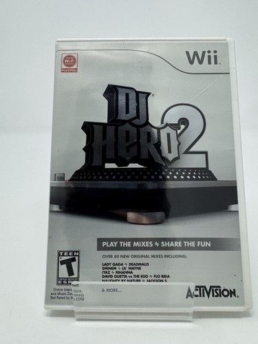 DJ Hero 2 Nintendo Wii, 2010 Video Game Activision Untested | eBay