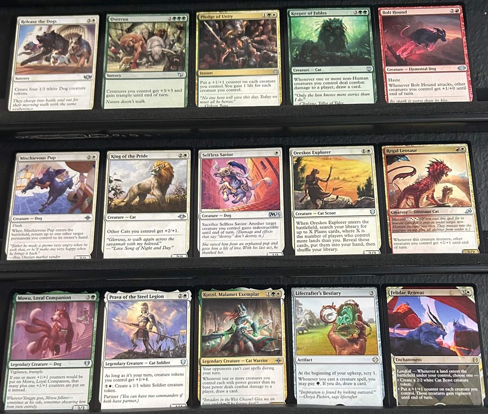 ***Custom Commander Deck*** Rin and Seri, Inseparable - Cats & Dogs ...