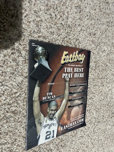 Tim Duncan Eastbay Magazine EAH3 September2003 San Antonio Spurs ...