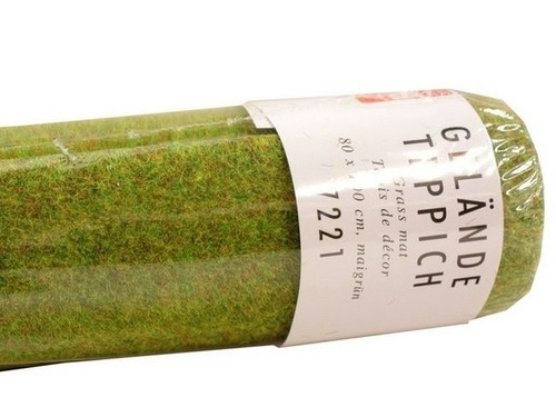 Busch 7221 - Grass Mat May Green 100-80cm | eBay