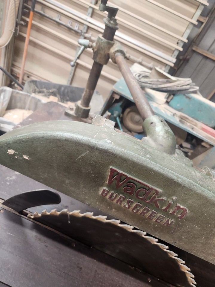Wadkin Bursgreen Table Rip Saw | eBay UK