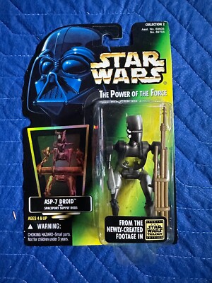 ASP-7 Droid Star Wars The Power of the Force VINTAGE SEALED Collection ...