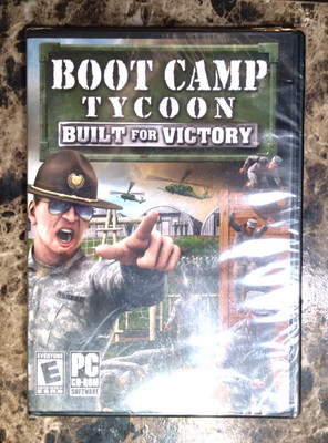 NEW Vintage Boot Camp Tycoon Built For Victory PC CD-ROM Windows XP ...