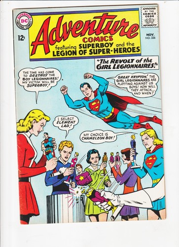Adventure Comics #328 Superboy Legion of Super-Heroes Revolt of the ...