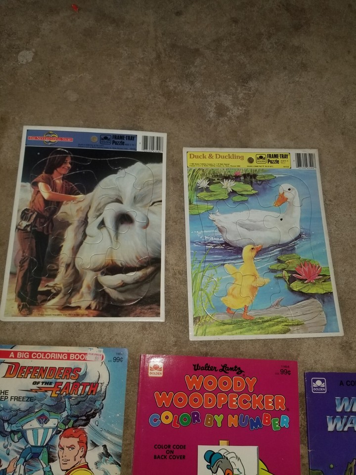 Lot of 9 vintage Activity Books and puzzles | eBay