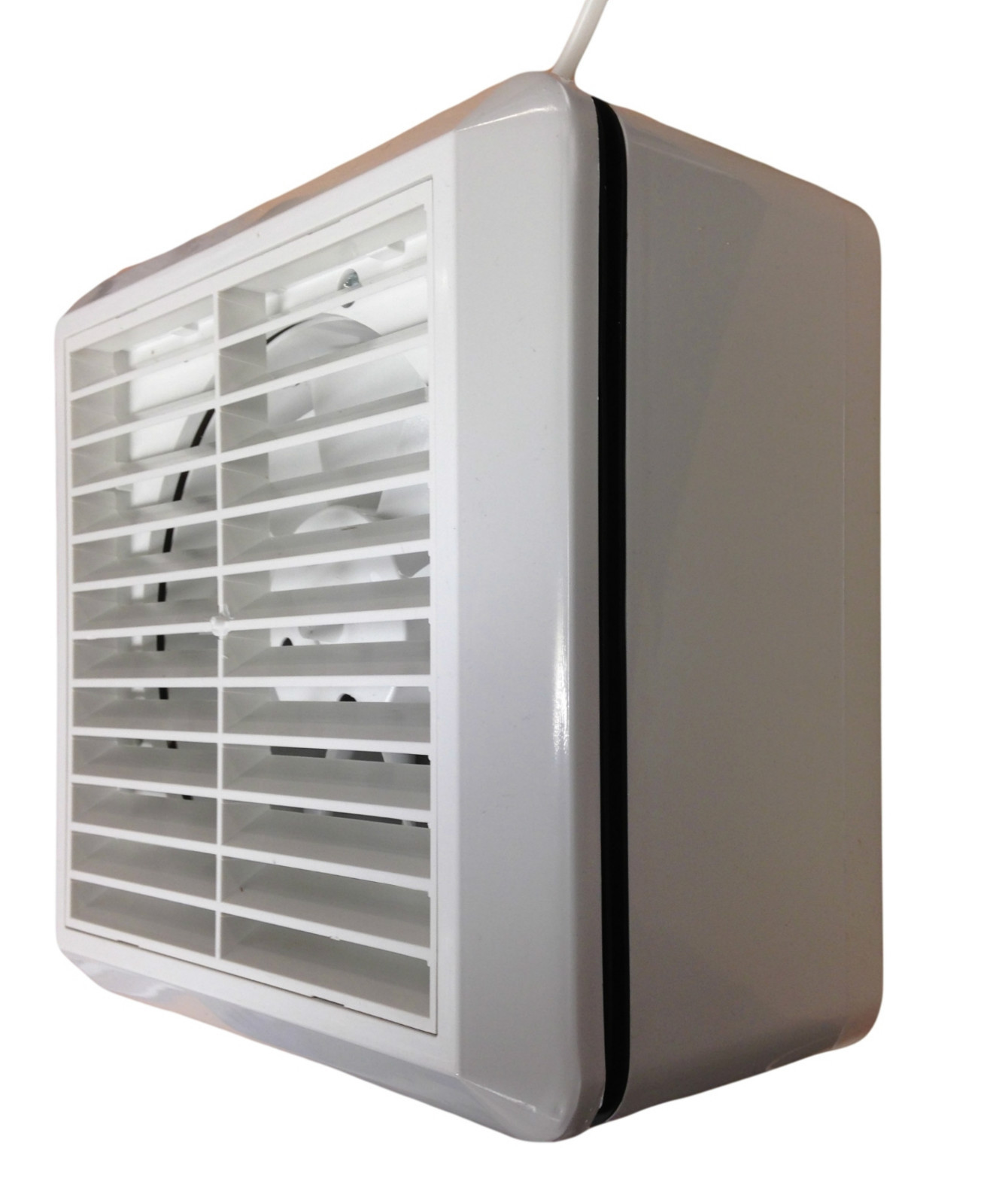 Window Extractor Fan with Pullcord & Automatic Shutter - 6" 150mm | eBay UK