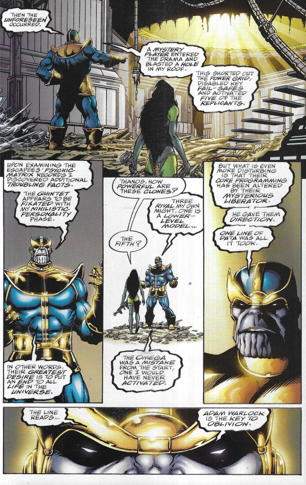 Infinity Abyss Comic 3 Cover A First Print 2002 Jim Starlin Al Milgrom Marvel | eBay