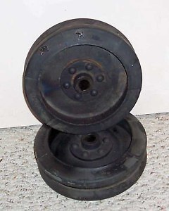 Two M29 M29C Studebaker Weasel Bogie Wheels New Old Stock-- | eBay