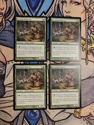 4x Deranged Outcast - NM Dark Ascension MTG Magic | eBay