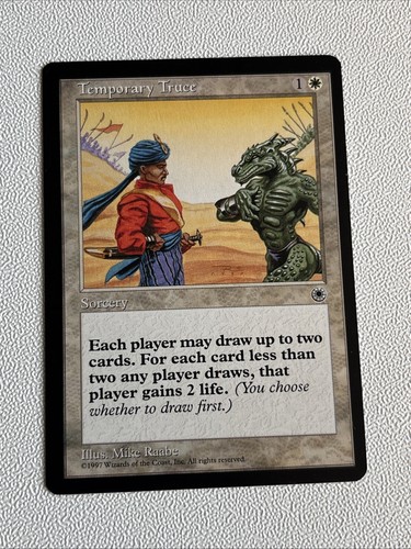 MTG {Temporary Truce} Portal #33 Rare Vintage Magic NM/Unplayed **Ships ...