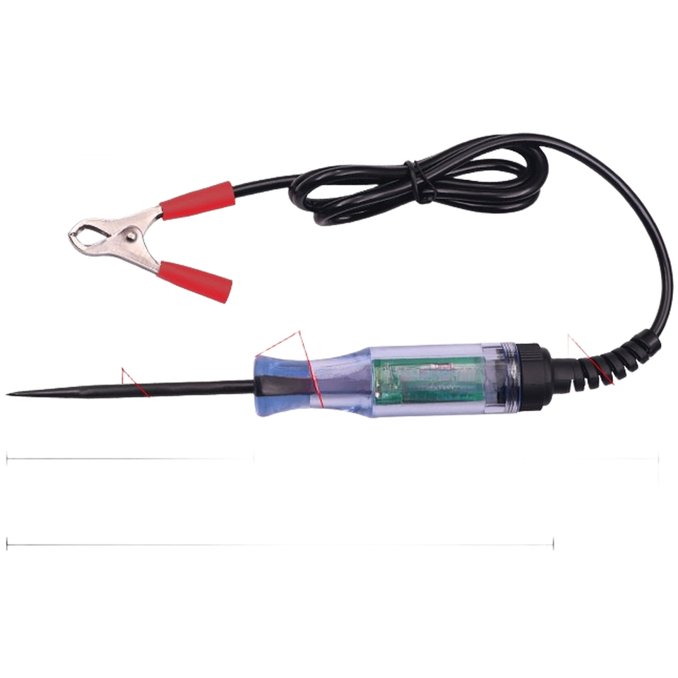 Digital Automotive Circuit Tester Probe with Spring Wire and Voltage ...