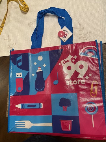 99 Cents Only Store Shopping Plastic Reusable NWT Bag STORES CLOSED ...