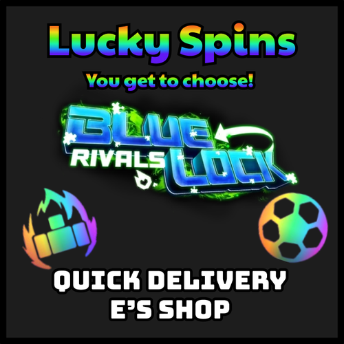 Lucky Spins - Roblox Blue Lock Rivals - Cheapest (20 - 100 Spins!) | eBay