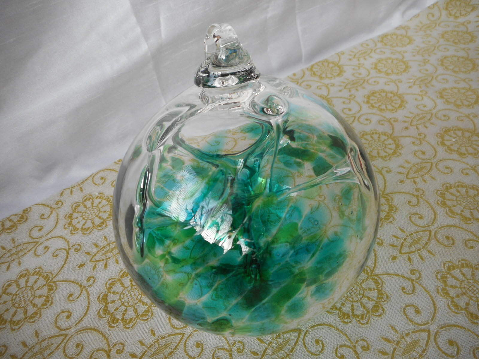 Kitras Art Glass Hand Blow Ornament-Tree Of Enchantment-SPRING Large 6 ...