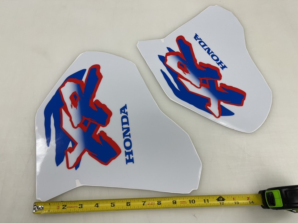 Honda XR 250 400 600 XR250 XR400 XR600 Tank Decal Graphics 1993 250R ...