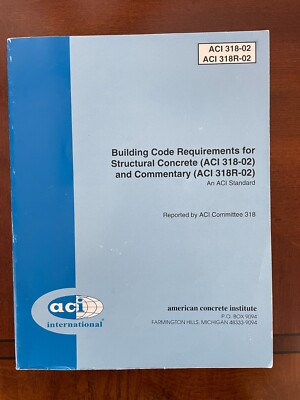 ACI 318-02 Building Code Requirements for Structural Concrete and ...