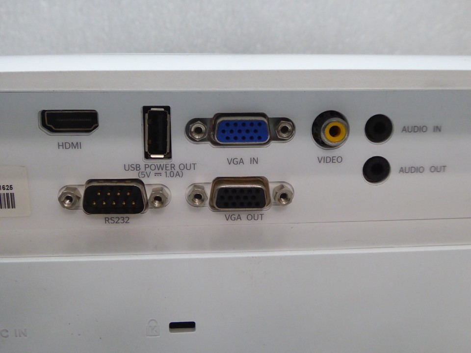 Optoma DASSHS S343 DLP Projector 3600 Lumens Low Lamp Hours Used | eBay