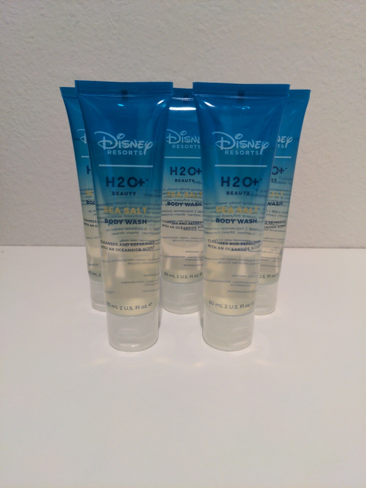 Disney Resorts H2O+ Plus Sea Salt Body Wash Oceanside Scent H20 Qty 5 ...