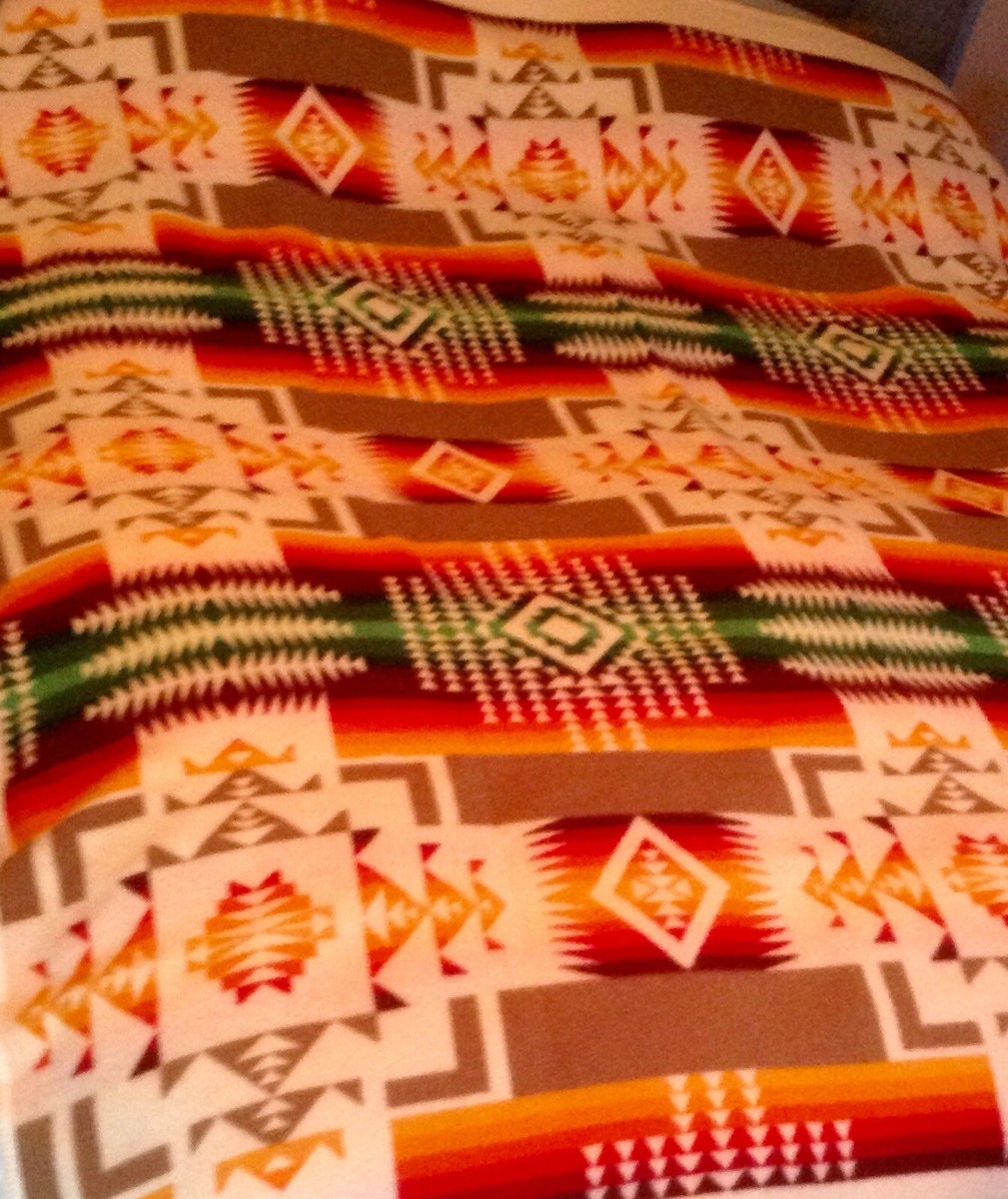 Vintage Pendleton Wool Blanket Beaver State Chief Joseph Vintage Pendleton Wool Blanket Beaver State Chief Joseph