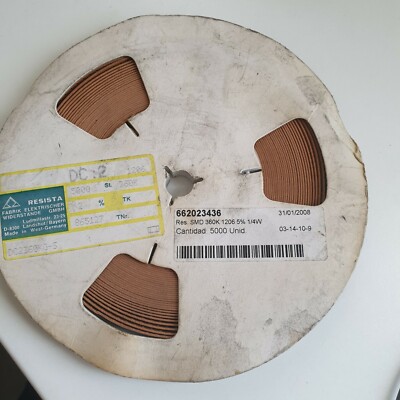 10 x 360K 1/4W 5 % RÉSISTANCE SMD. (R236) CA393U5000F130721 | eBay