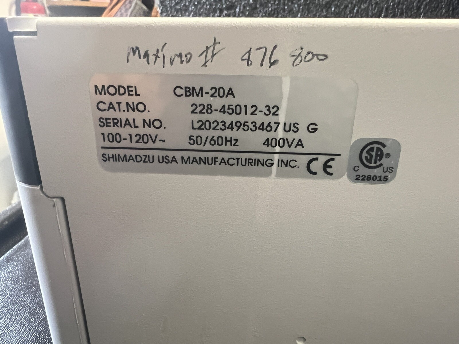 Shimadzu CBM-20A HPLC Modular System Controller | eBay